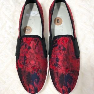 1. State | Shoes | New State Waylan Slipon Sneakers In Red | Poshmark